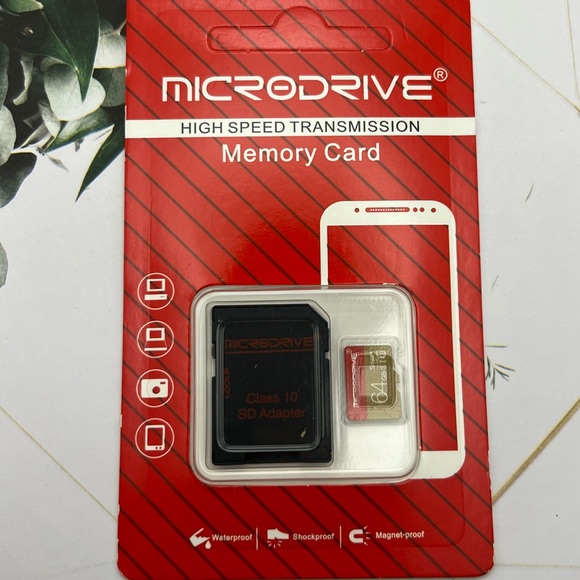 Other | Nwt 64 Gb Memory Card U3 Mini Micro Sd Card Class 1 W Sd ...